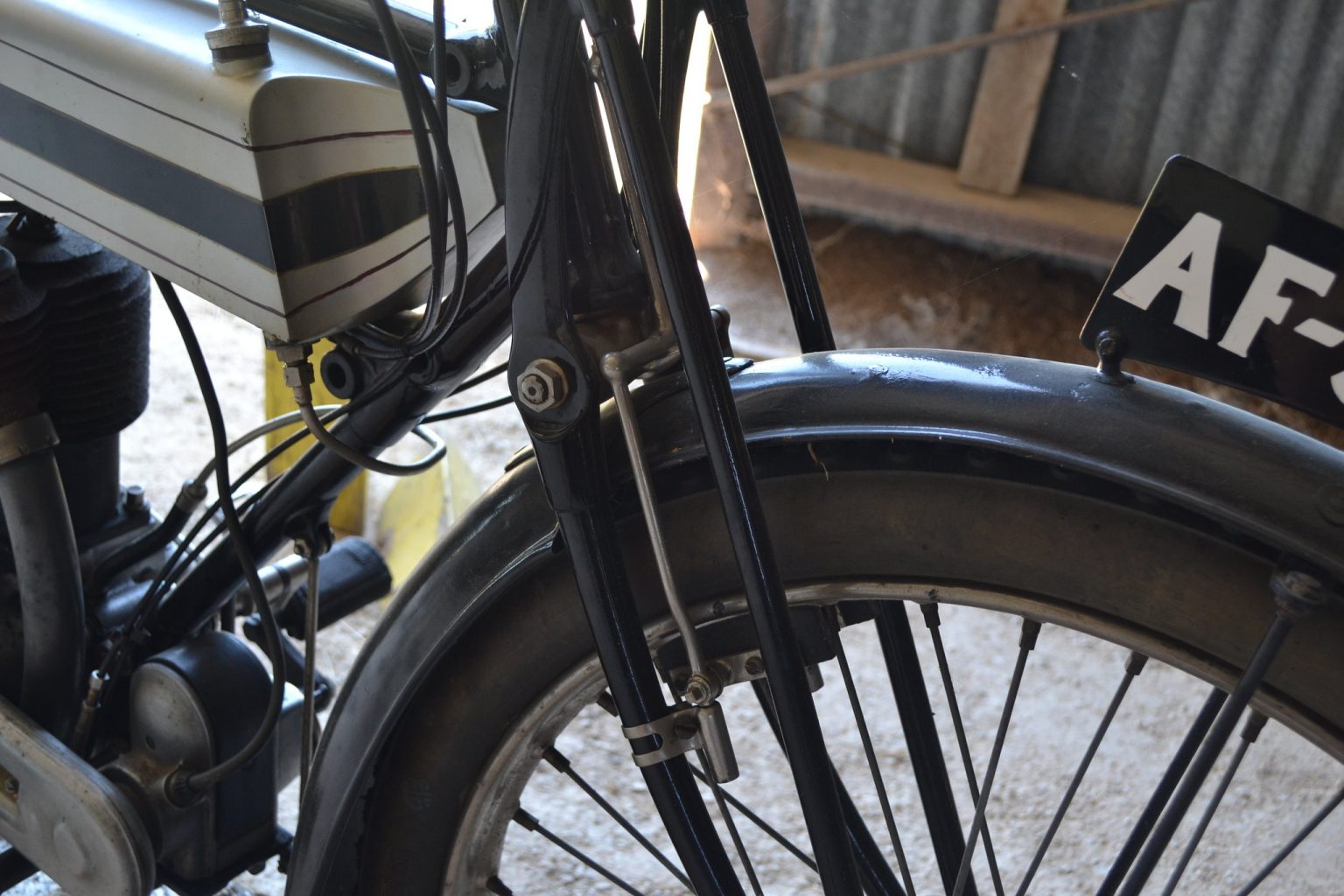 1921 Triumph H Motor Bike – Pioneer Flight Museum