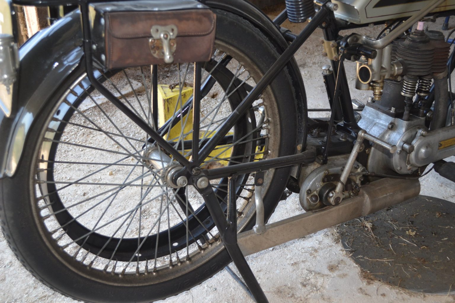 1921 Triumph H Motor Bike – Pioneer Flight Museum