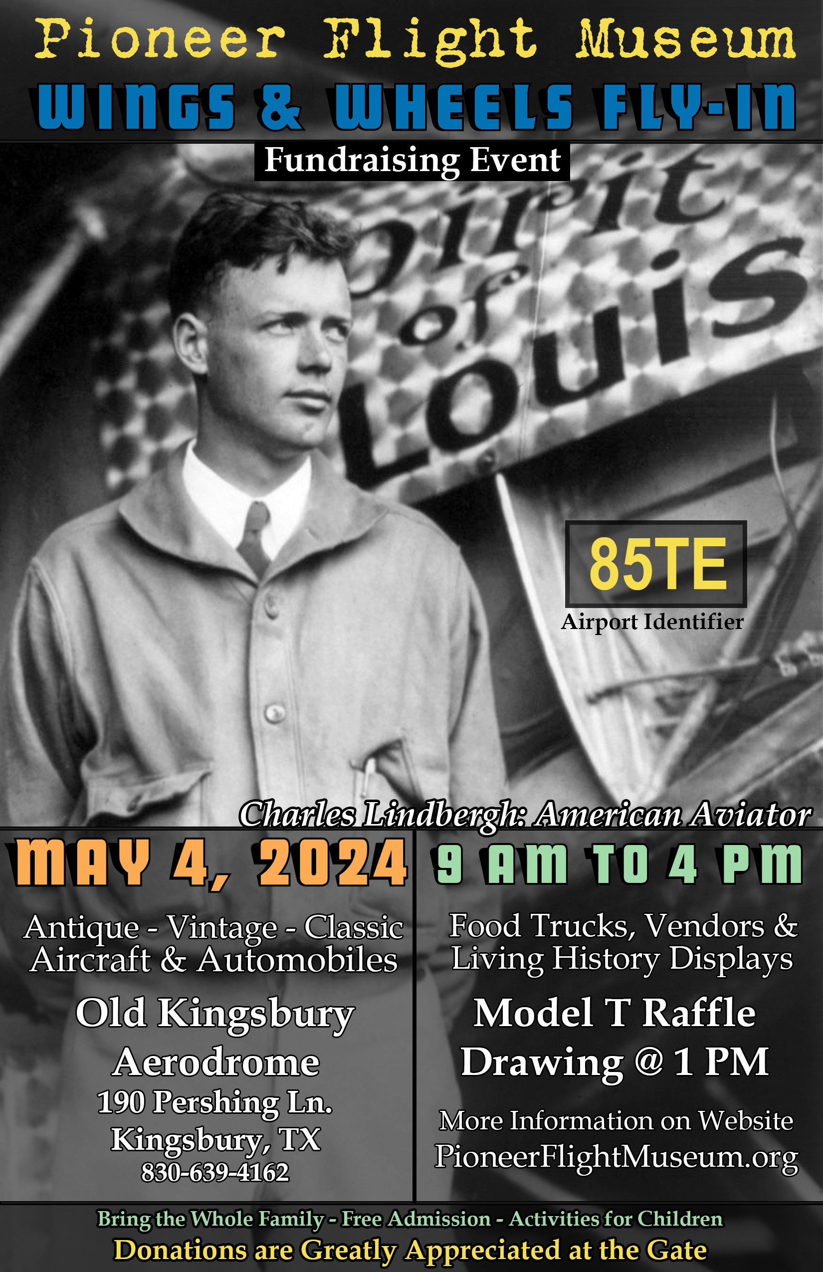 Spring Wings & Wheels Fly-In – Pioneer Flight Museum